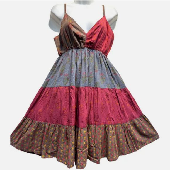 Sacred Threads | Dresses | Nwt Sacred Threads Batik Bohemian Funky ...